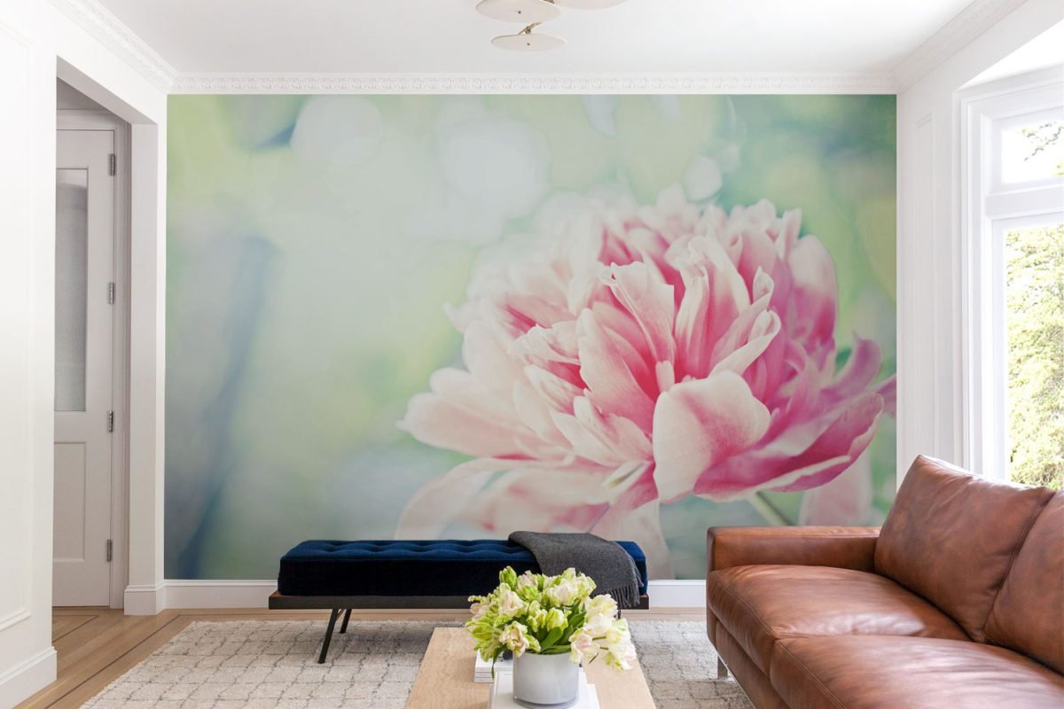 Faded Single Flower – Print A Wallpaper