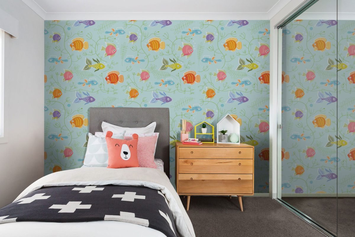 Fish Pattern – Print A Wallpaper