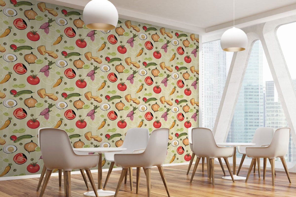Food Pattern – Print A Wallpaper