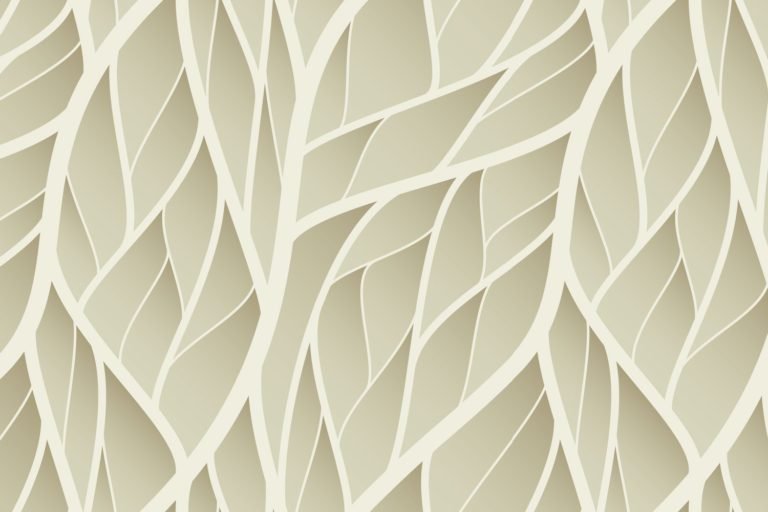 Neutral Leaves Pattern – Print A Wallpaper