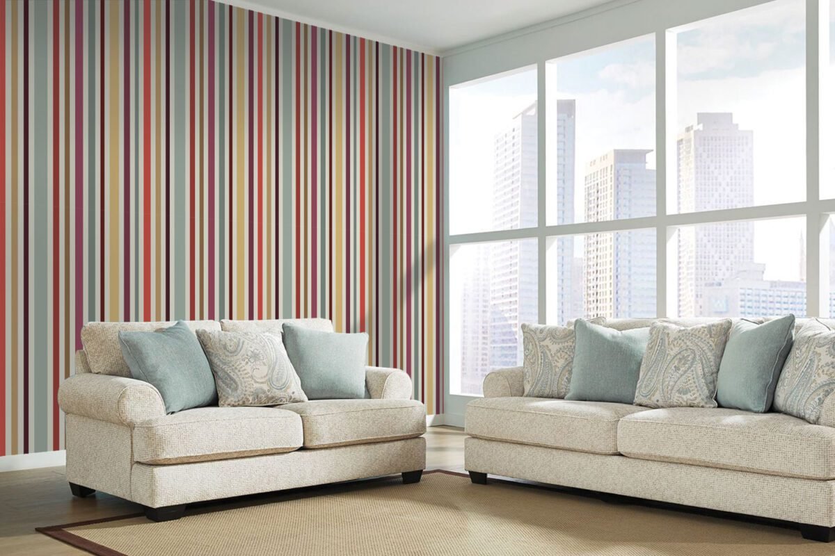 Neutral Stripes – Print A Wallpaper
