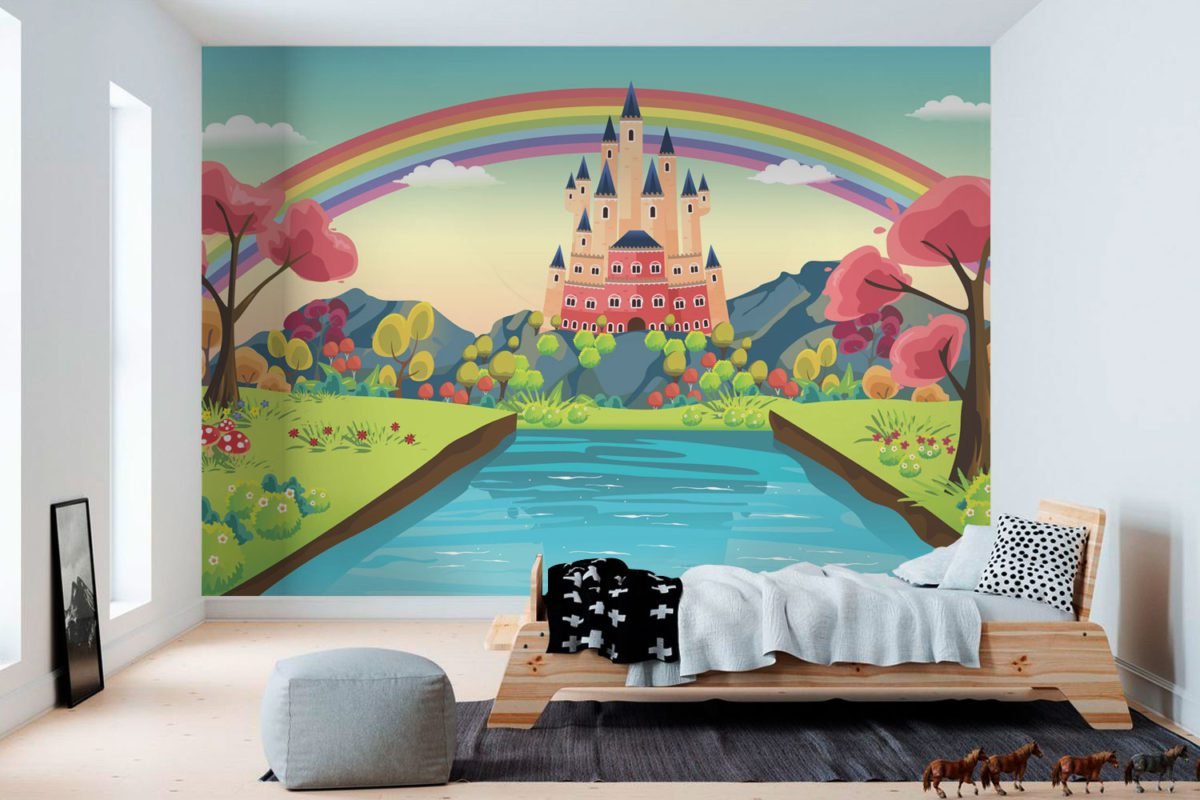 Rainbow Castle – Print A Wallpaper
