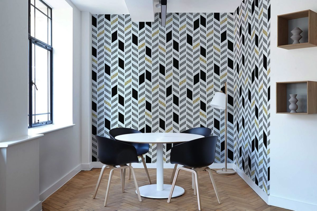 Chevron Blocks – Print A Wallpaper