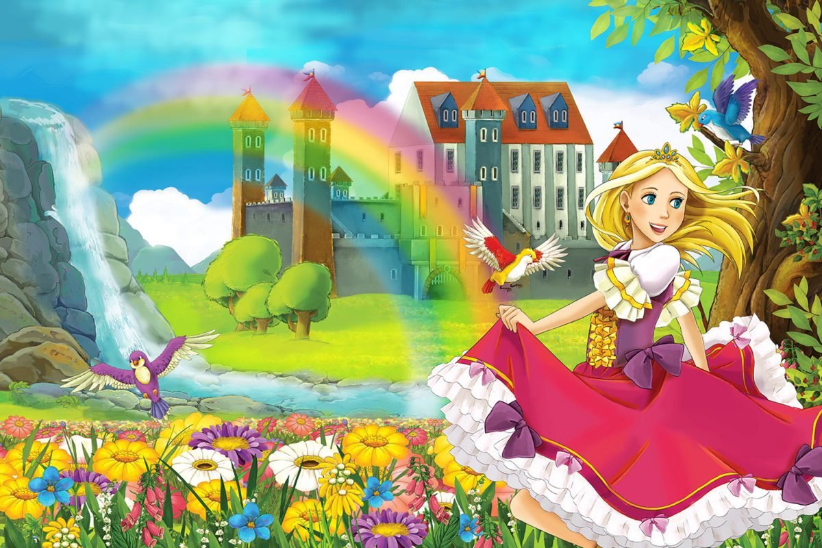 Garden Princess – Print A Wallpaper