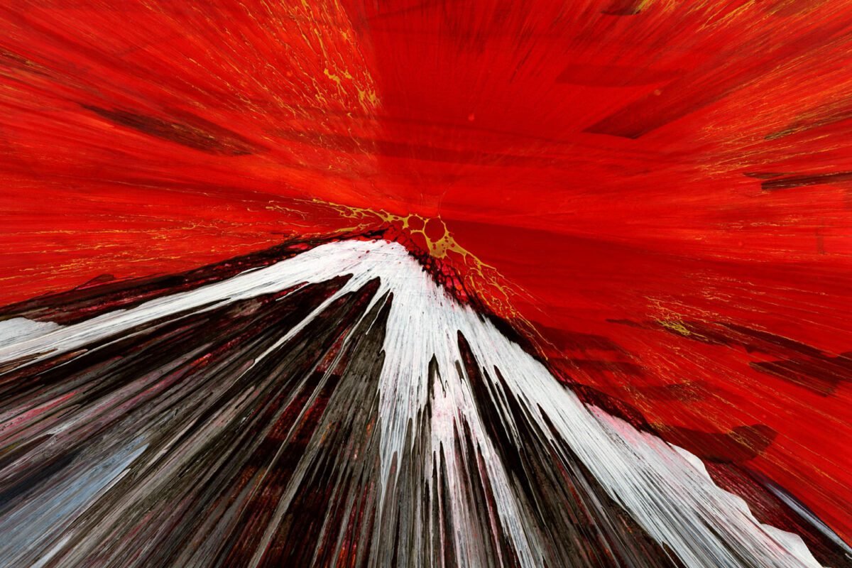 Red Volcano – Print A Wallpaper