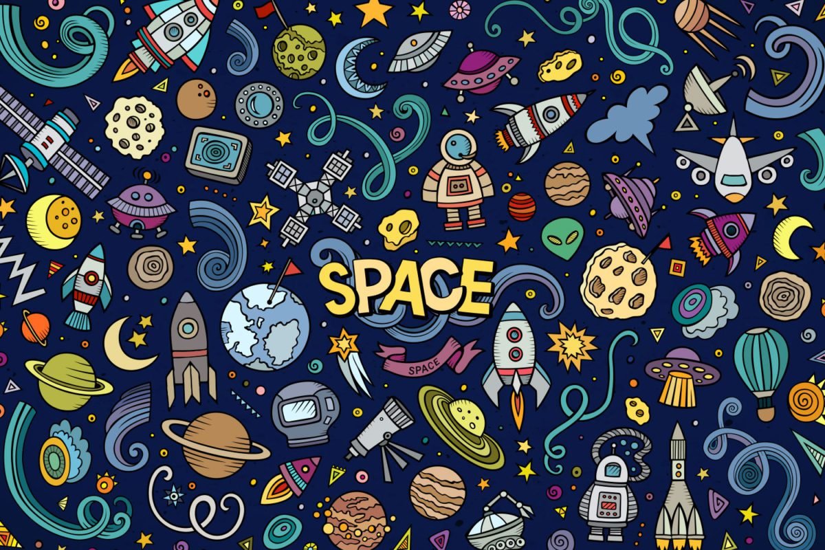 Space Explorers – Print A Wallpaper