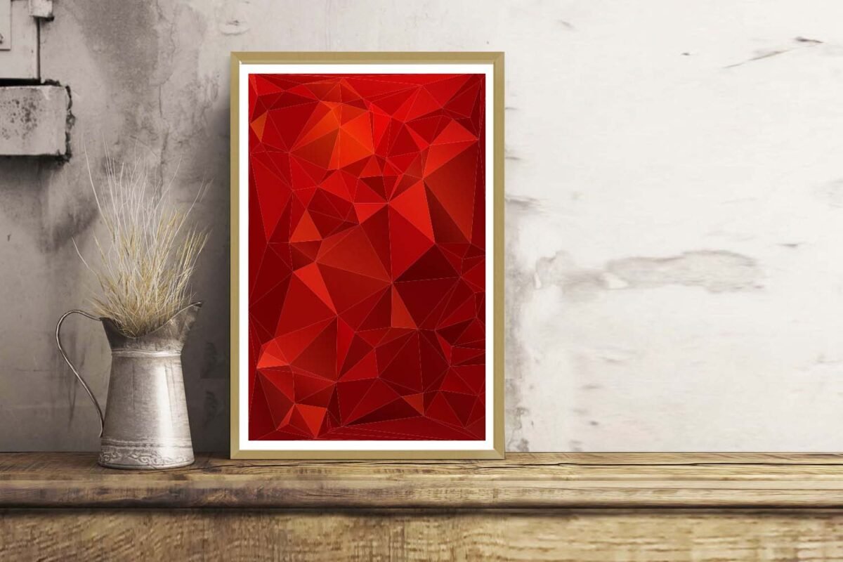Red Diamond – Print A Wallpaper